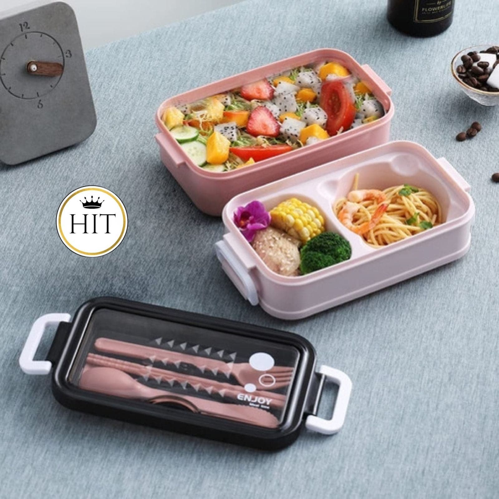 Porta Comida 2 niveles PAGO CONRA ENTREGA EN COLOMBIA crédito con Addi ...