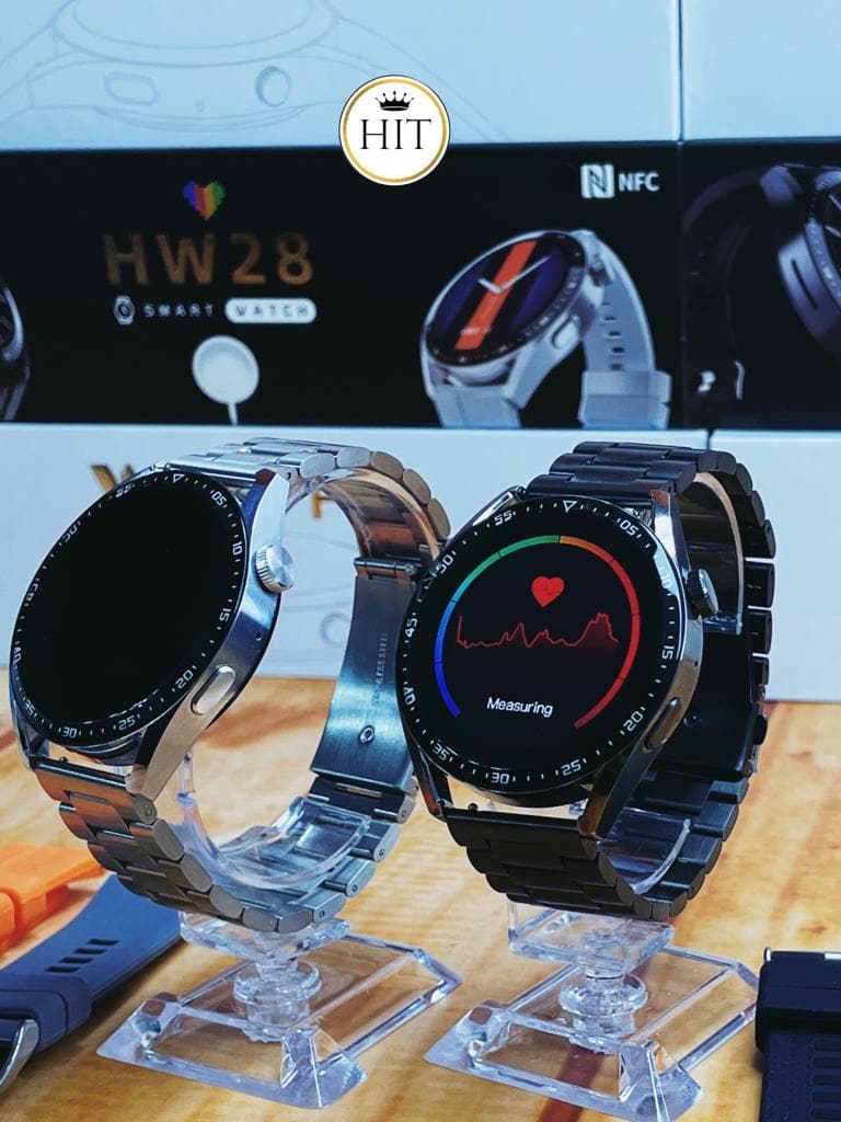 SMARTWATCH HW28 GAMA ALTA Con Carga Inalámbrica y Perilla Funcional ...